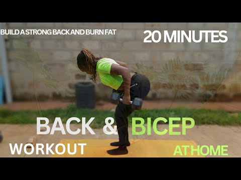 The 20mins back and bicep workout that you needed to get rid of back ...