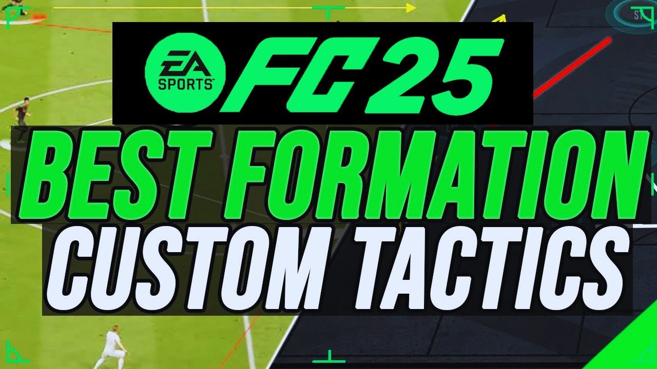 FC 25 CUSTOM TACTICS TUTORIAL - YouTube