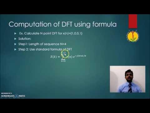 computation of DFT - YouTube