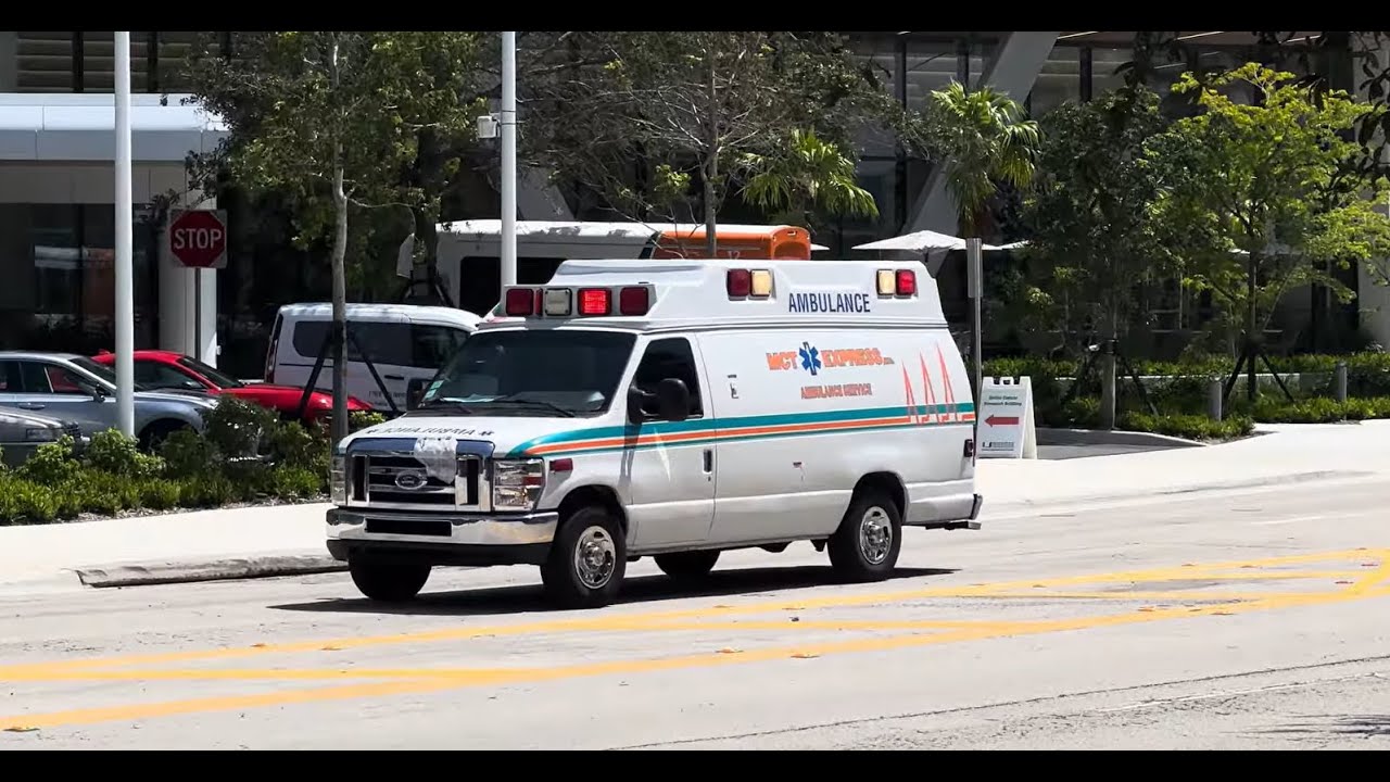 MCT Express Ambulance #148 Transporting | None Emergency - YouTube