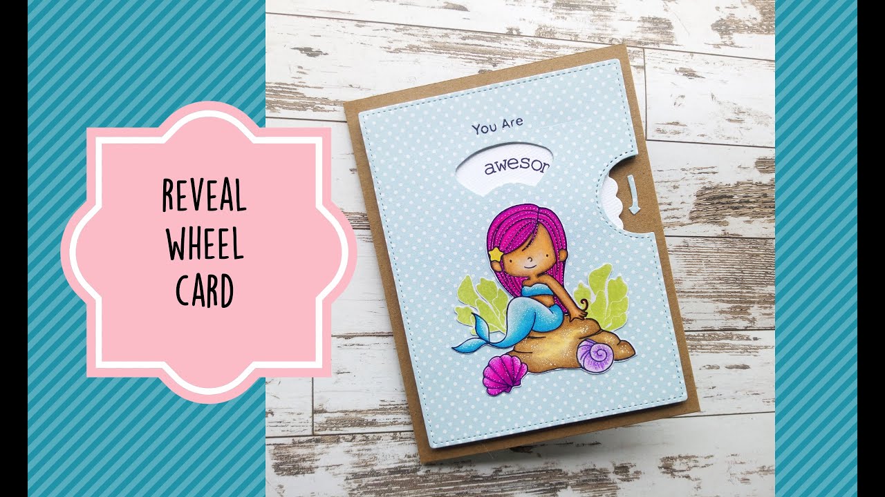 reveal wheel card : come fare una card interattiva - YouTube