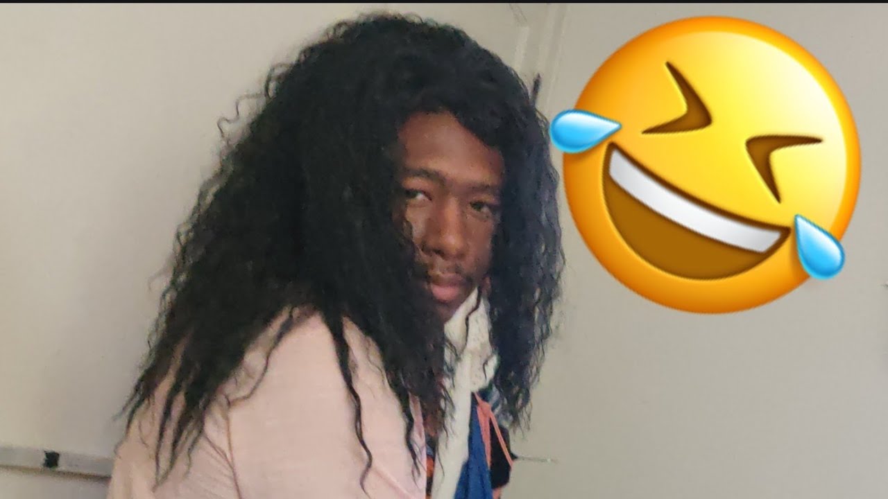 🤣 OMG HE DEFINITELY DID THAT WITH MY WIG🤦🏾‍♀️🤣😅 - YouTube