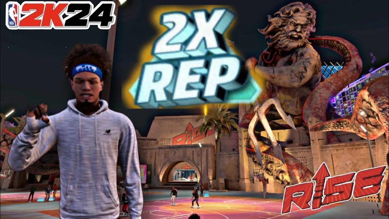 nba 2k24 double rep event park gameplay - YouTube
