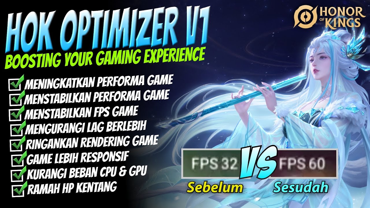 HOK Optimizer ( No Root ) | Makin Lancar Main Game, Solusi Lag Main HOK ...