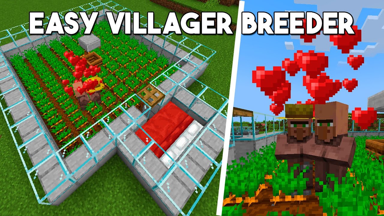 Infinite Villager Breeder Tutorial Minecraft 1.21! - Java & Bedrock ...