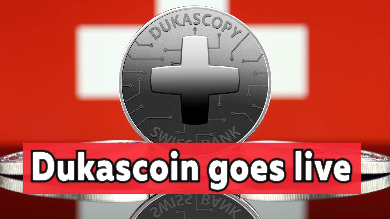 Dukascopy Launches Cryptocurrency - YouTube