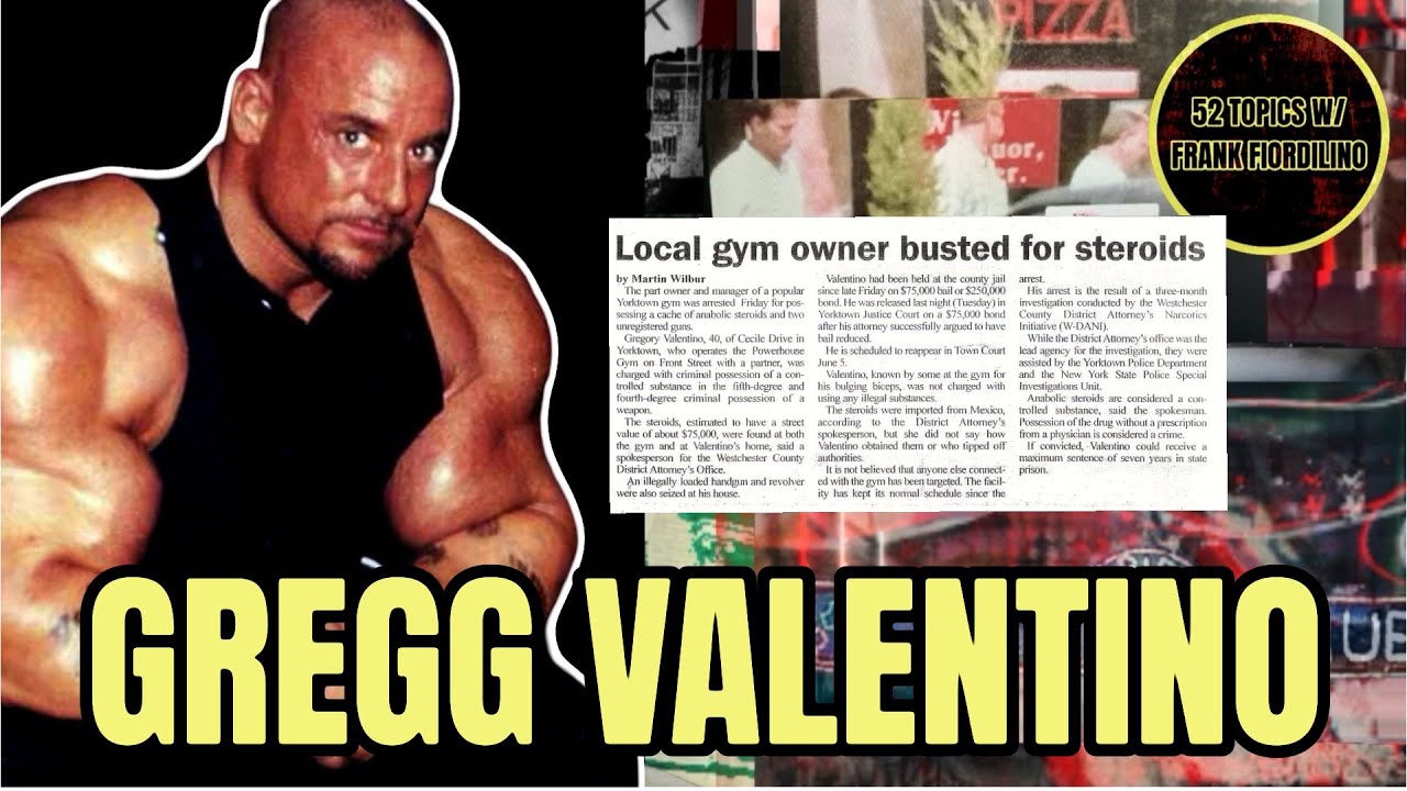 Gregg Valentino Livestream | Inside Bodybuilding & Steroid Dealing in ...