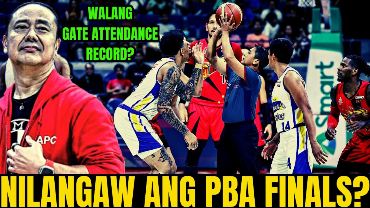 PBA UPDATE: HINDI BINULGAR NG PBA ANG GATE ATTENDANCE RECORD SA FINALS ...