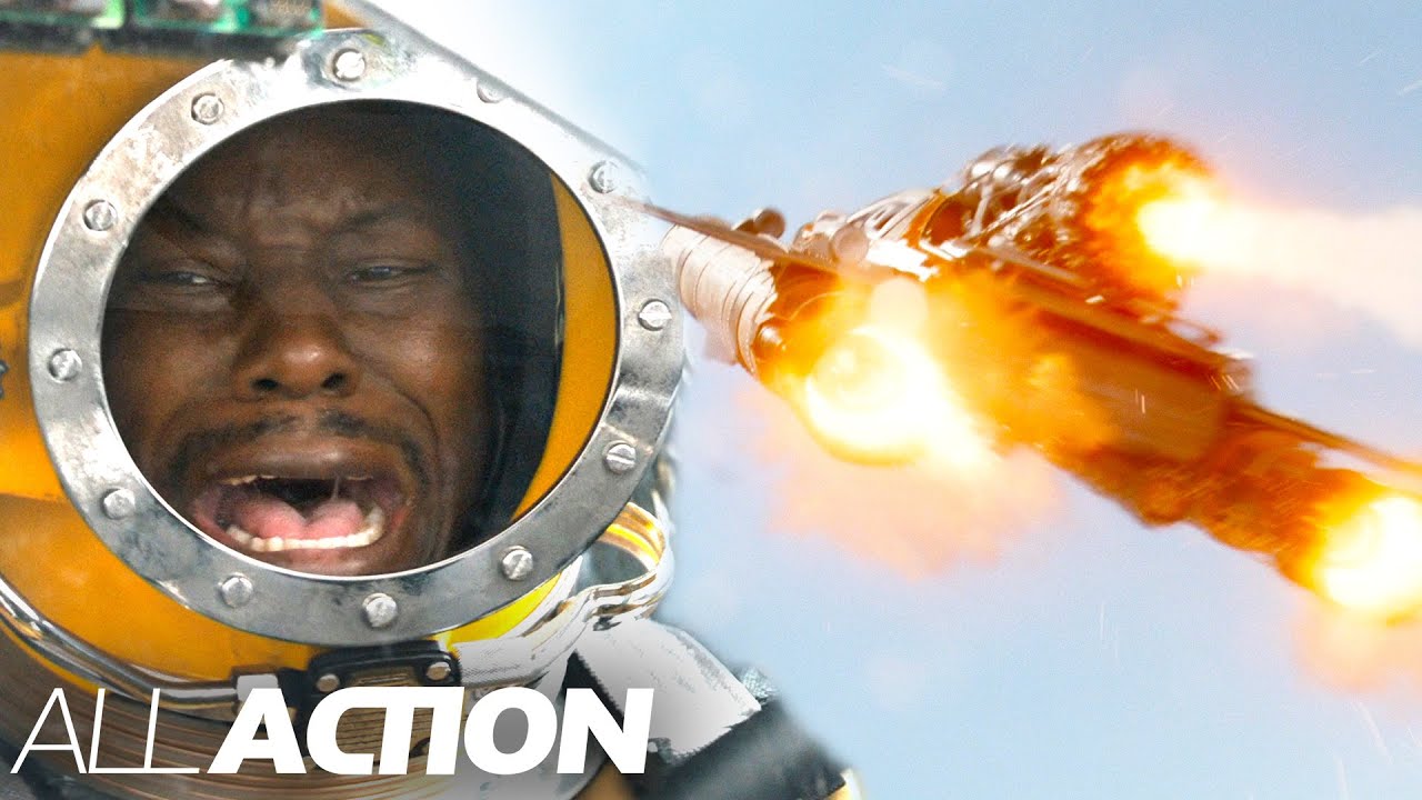 Tej and Roman Go to Space | F9 | All Action - YouTube
