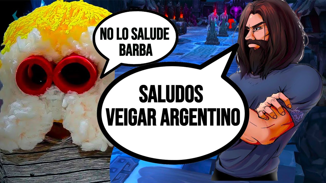 BARBAKAHN ME SALUDA GRACIAS A CARESAPO JAJA #barbakahn #caresapo - YouTube
