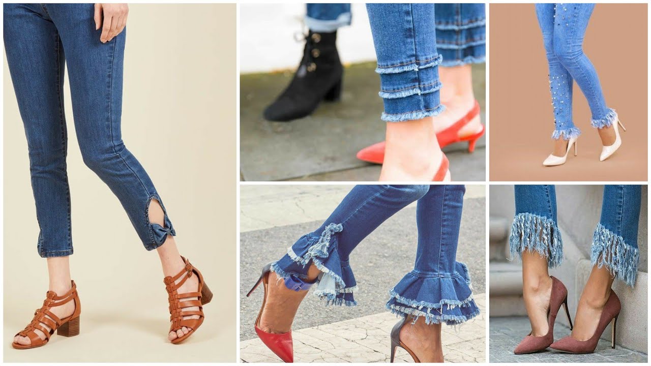 30+Jeans Bottom Designs New Ideas 2019/ShahRutu/For girls/#Fashion2019 ...