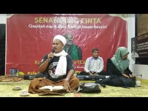 Kajian Sholawat Burdah Cafe Basa basi Romo. Yai Kuswaidi Syafiie - YouTube