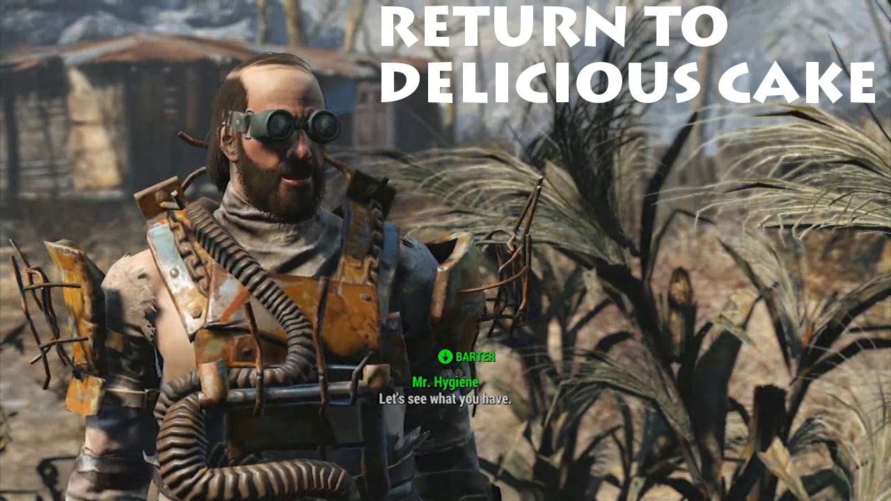 Fallout 4 fun : Revenge of the Delicious Cake! - YouTube