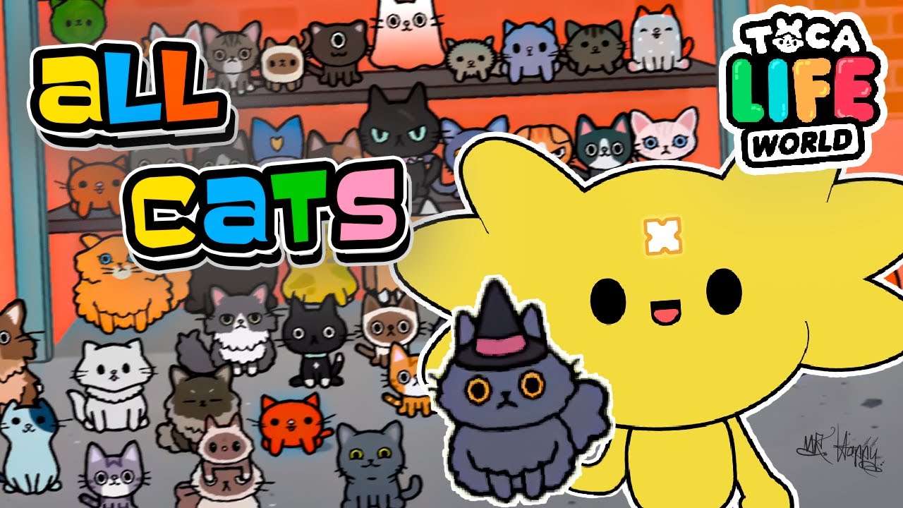 😍NEW CATS and CATS ITEMS COLLECTION🙀in Toca Life Wrld | Toca Boca ...