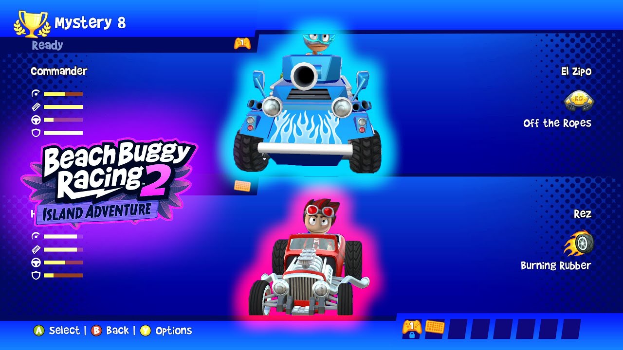 Commander vs Holeshot - Oddball Car Pack - Beach Buggy Racing 2 Island ...