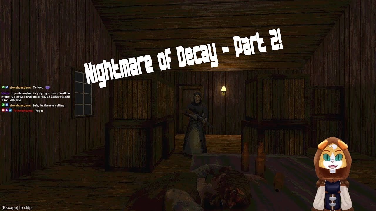 Nightmare Of Decay - First Playthrough Part 2! - YouTube