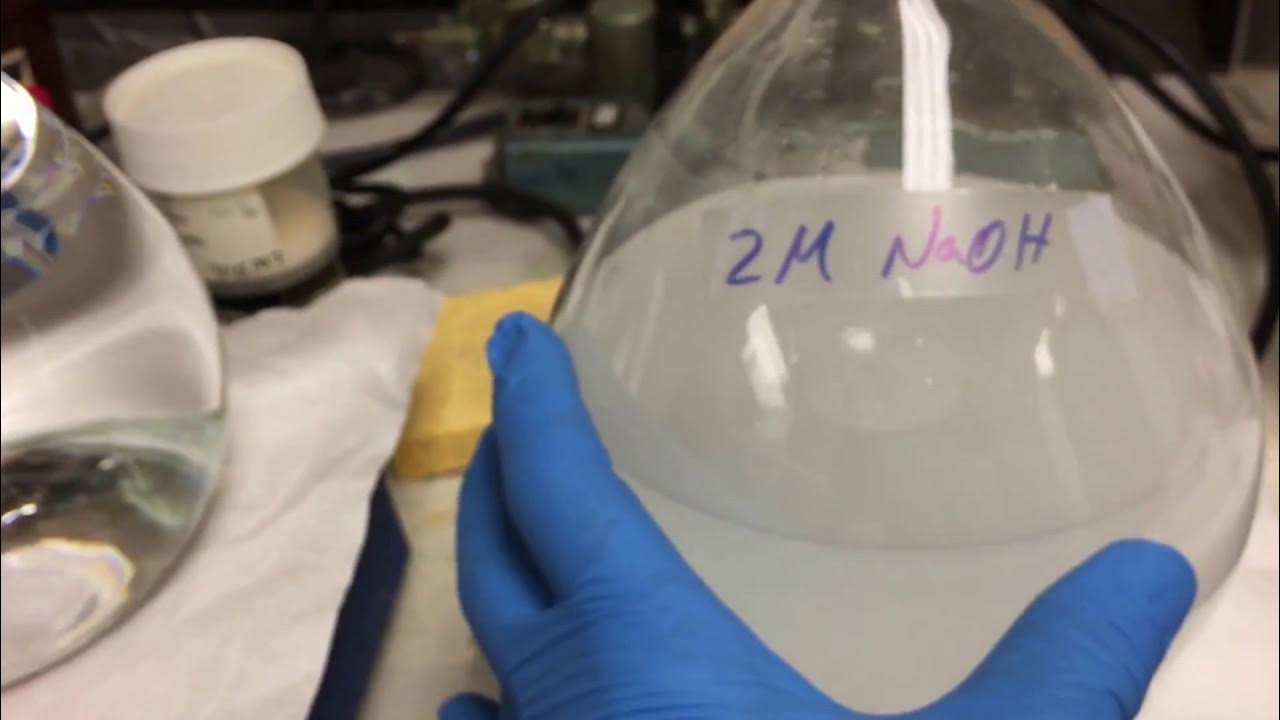 2-how-to-make-2-m-naoh-solution-youtube