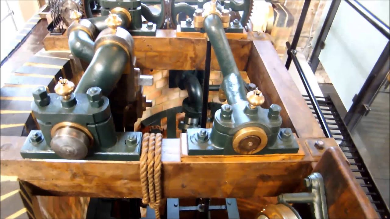 Steam Engine & Deep Well Pumps at London Museum of Water & Steam - YouTube