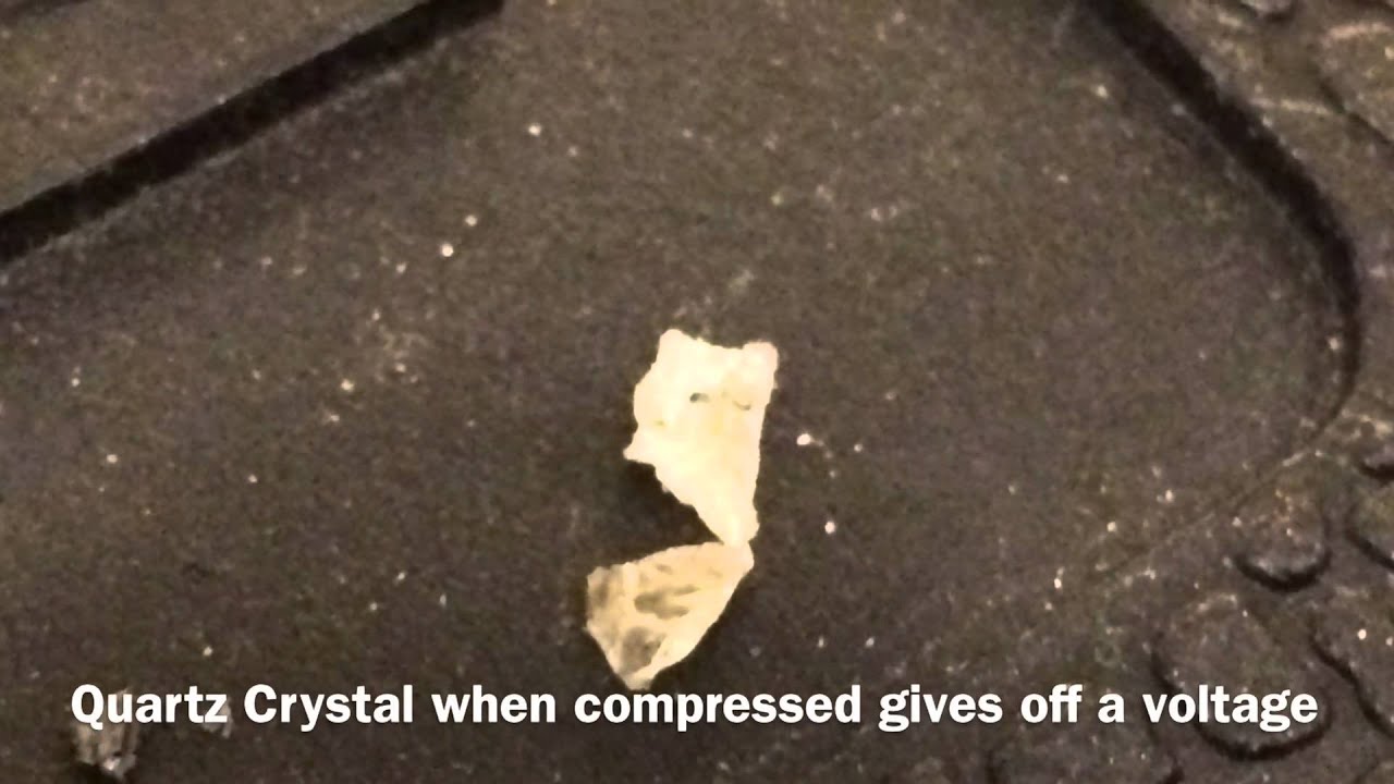 Piezoelectric Kitchen Lighter- Quartz crystal - YouTube