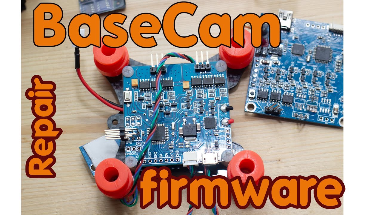 BaseCam Repair and update firmware - YouTube