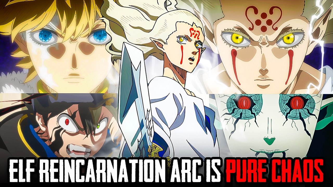FINALLY BINGING BLACK CLOVER ELF REINCARNATION ARC IT WAS PURE CHAOS ...