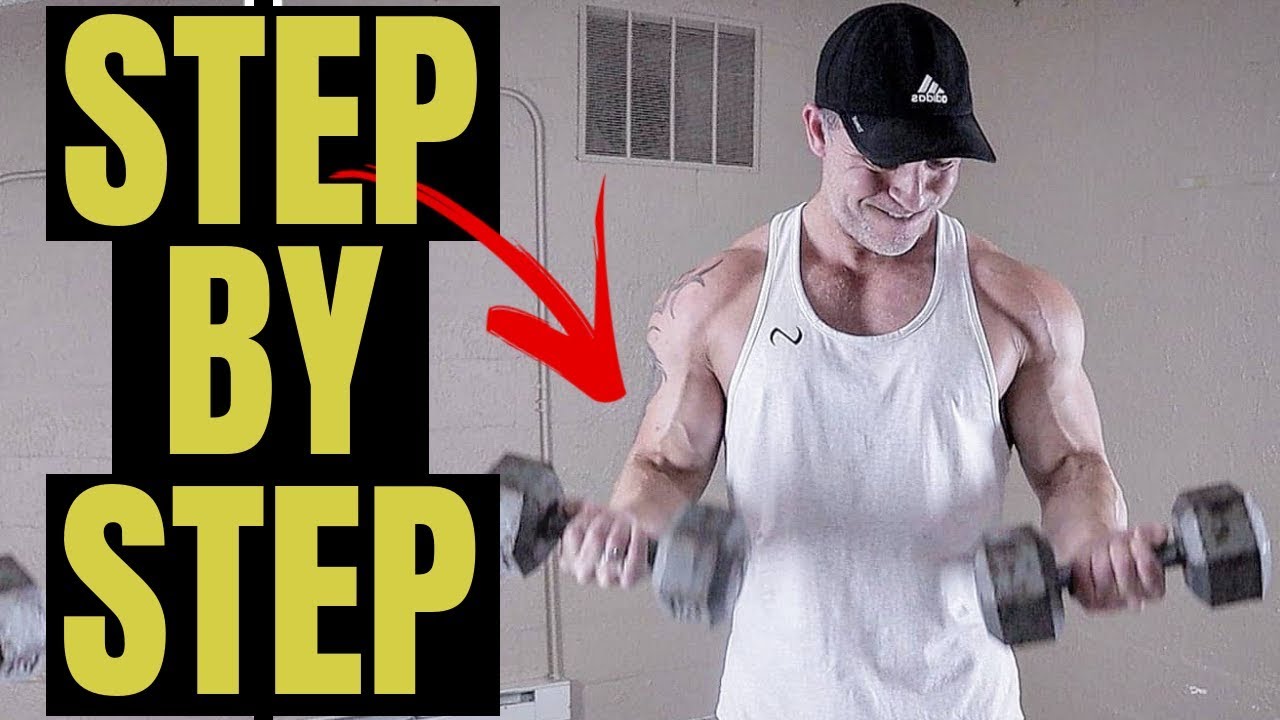 Step By Step Arm Workout For Men At Home (BRUTAL workout!) - YouTube