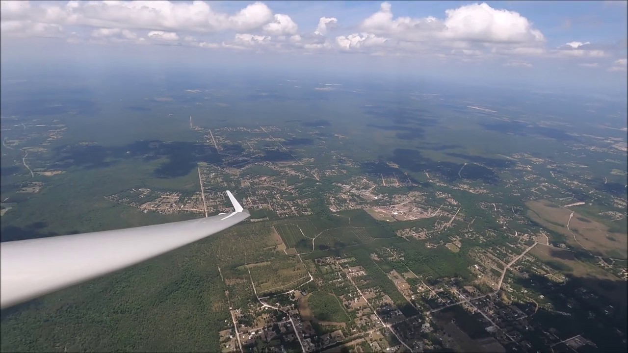 ASW-27B Flying over Florida at McCready 3 (70-80 knots) - YouTube