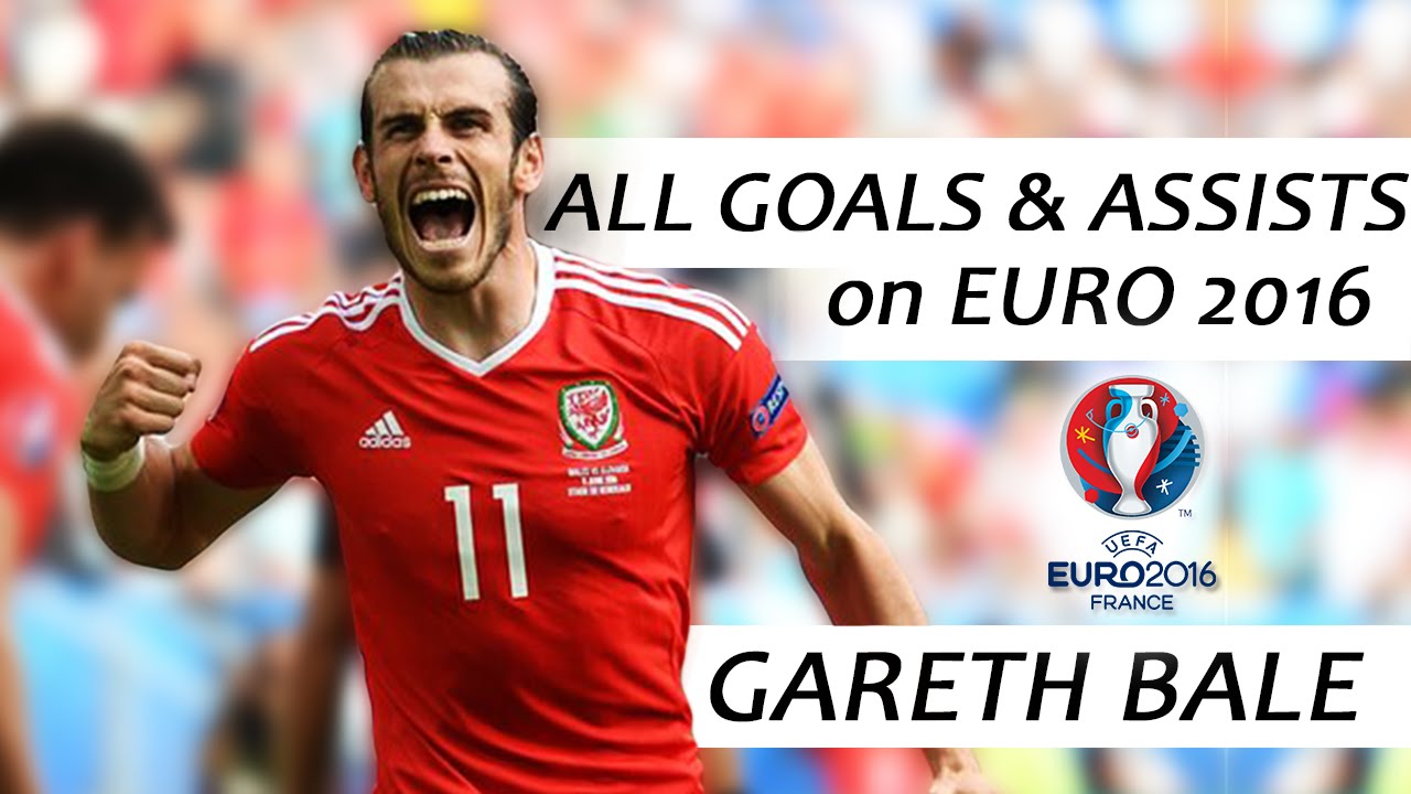 Gareth Bale | All Goals & Assists on EURO 2016 | HD - YouTube