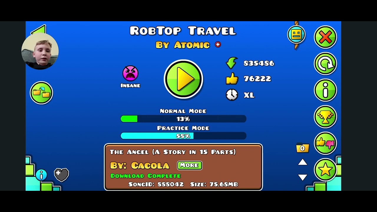playing more geometry dash ok fine - YouTube