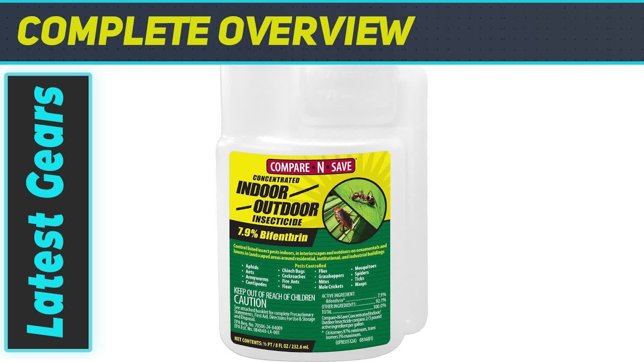 Compare-N-Save 7.9 Bifenthrin: Effective Pest Control? - YouTube