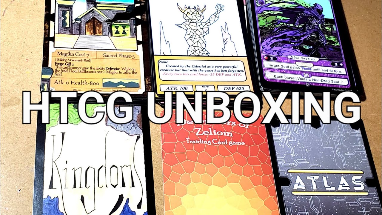 Opening HTCG Community Packs! ( @ghostypeart @doodlecreator5145 ...