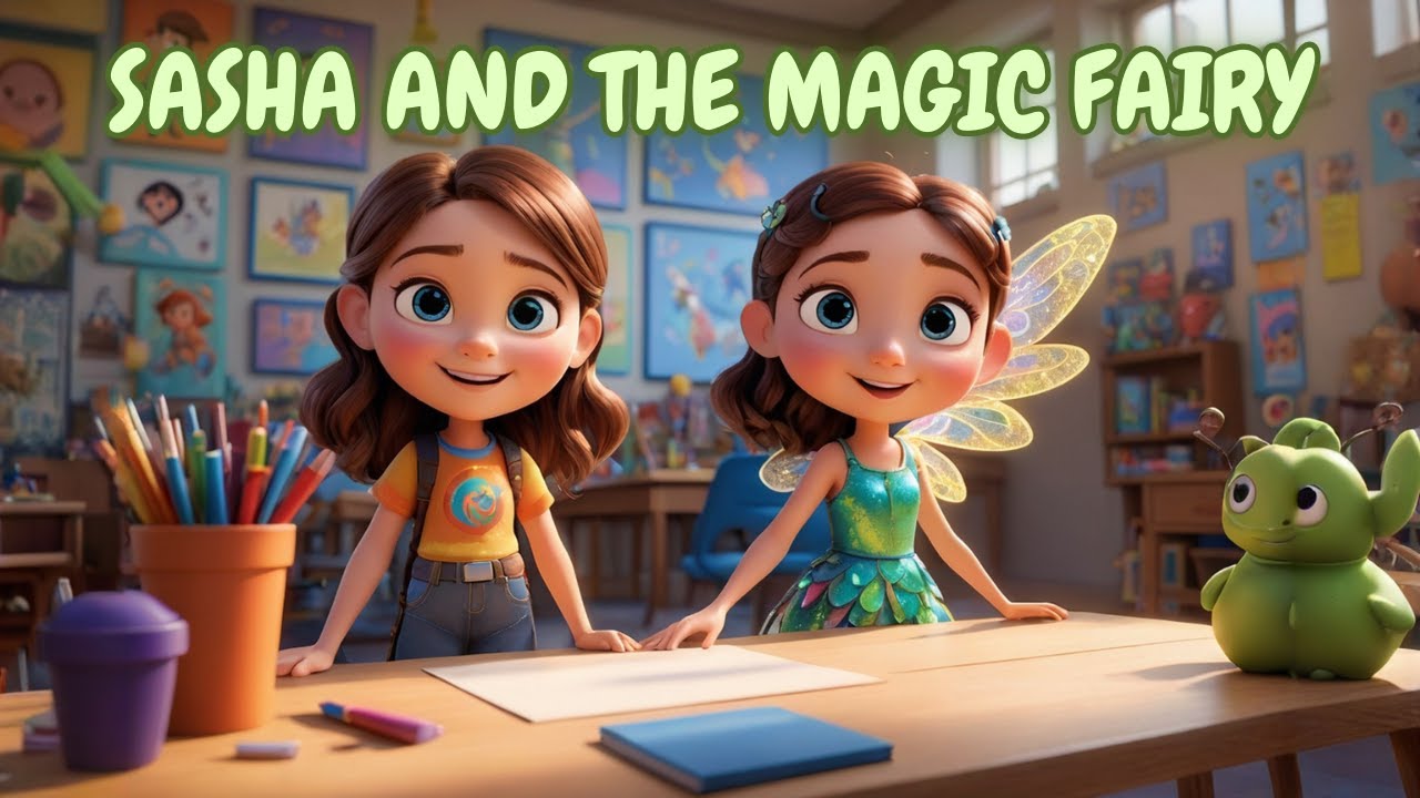 Sasha and the Magic Fairy | Kids Story About Friendship, Confidence ...
