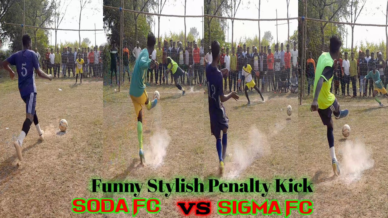 Soda FC Vs Sigma FC // Best Penalty Kick in ASC Pukhuria 2021 // Best ...