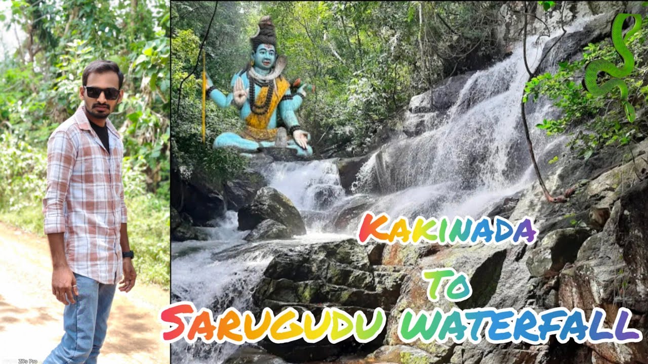 Sarugudu waterfall🌊🌊/natural waterfalls/narsipatnam water falls ...