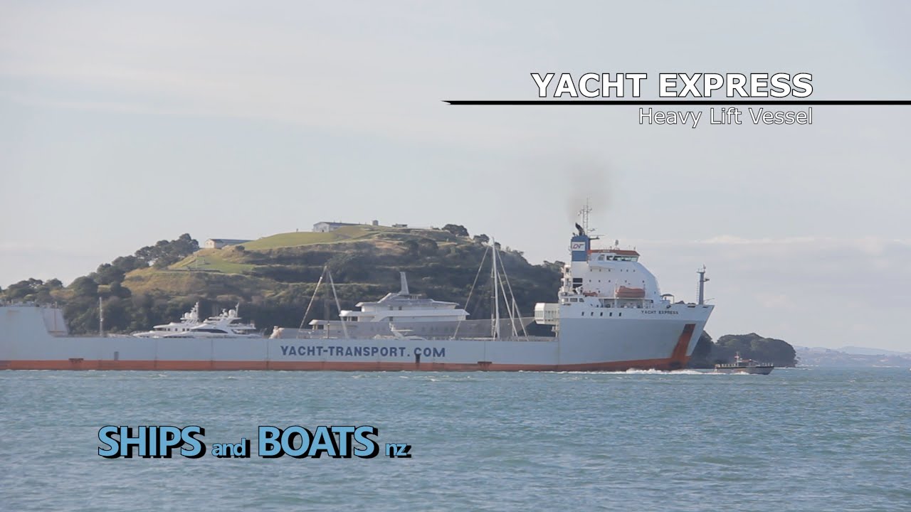 Yacht Express - Heavy Lift Vessel - YouTube