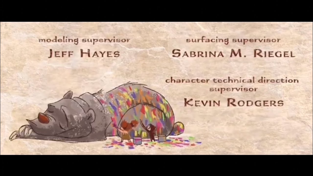 The Croods End Credits On FXX (NO FXX Split Screen Credits) - YouTube