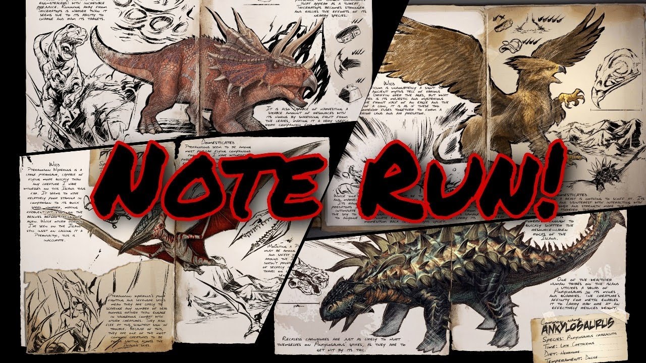 NOTE RUN! RUTA "DEFINITIVA" ARK MOBILE!.🦖 ¿cómo subir de nivel? Guía de ...