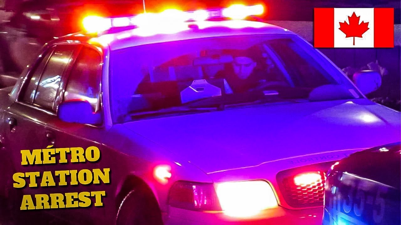 Montréal | Man Arrested by Montréal Police (SPVM) & STM Transit ...