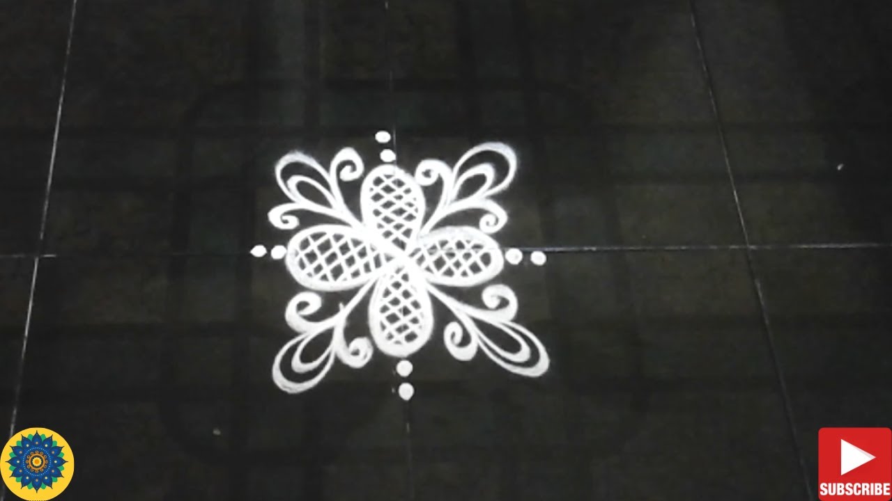 rangoli 65|rangoli|rangoli design|easy rangoli|rangoli simple@sathiya ...