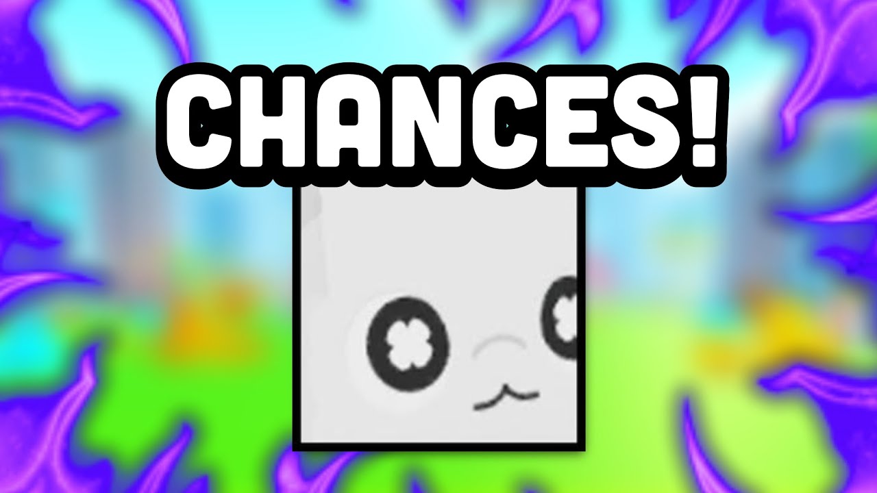 The CHANCES To Hatch the HUGE CHROMA LUCKI! - Pet Simulator X - Lucky ...