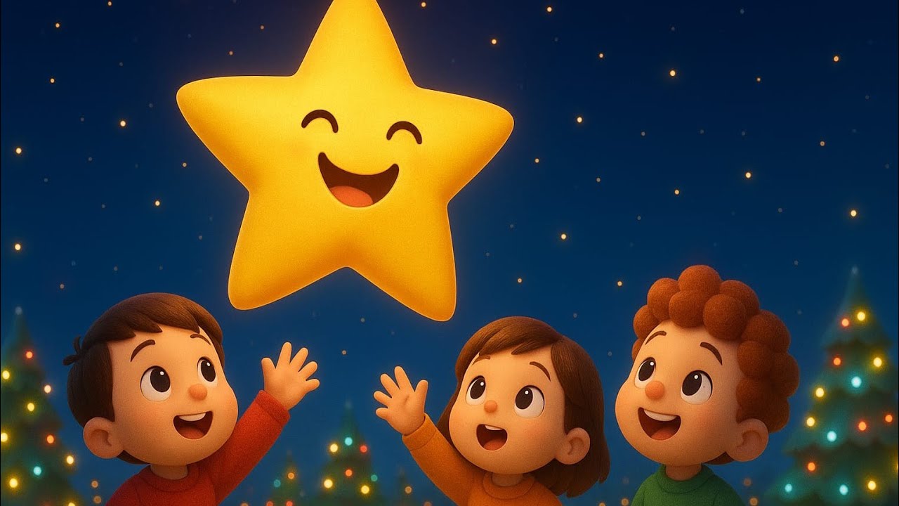 Twinkle Twinkle Little Star | 3D Nursery Rhyme for Kids | Colorful ...