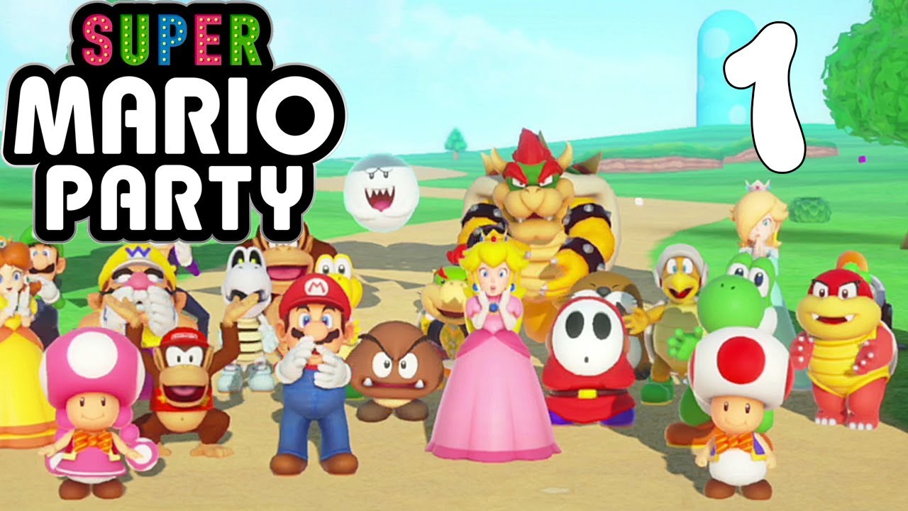 EL TOPO RECHONCHO! SUPER MARIO PARTY! CAPITULO 1! - YouTube