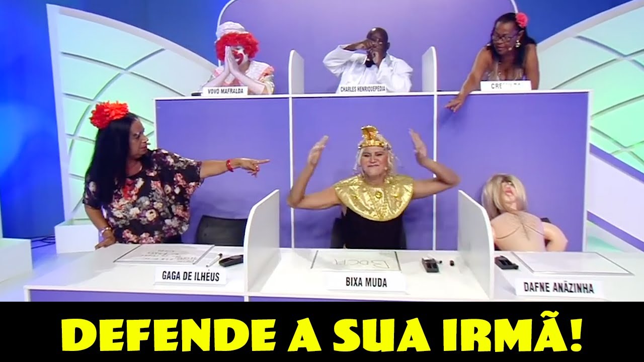 A TRETA ENTRE AS GAGAS E A BIXA MUDA! Jogo dos Tontinhos - YouTube