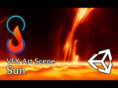 VFX Art Scene - Sun - YouTube