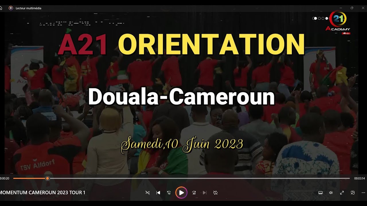GRAND LAUNCHING A21 - ACADEMY TWENTY ONE, DOUALA CAMEROUN 10/06/2023 --- By Dr Raoul Ruben ...
