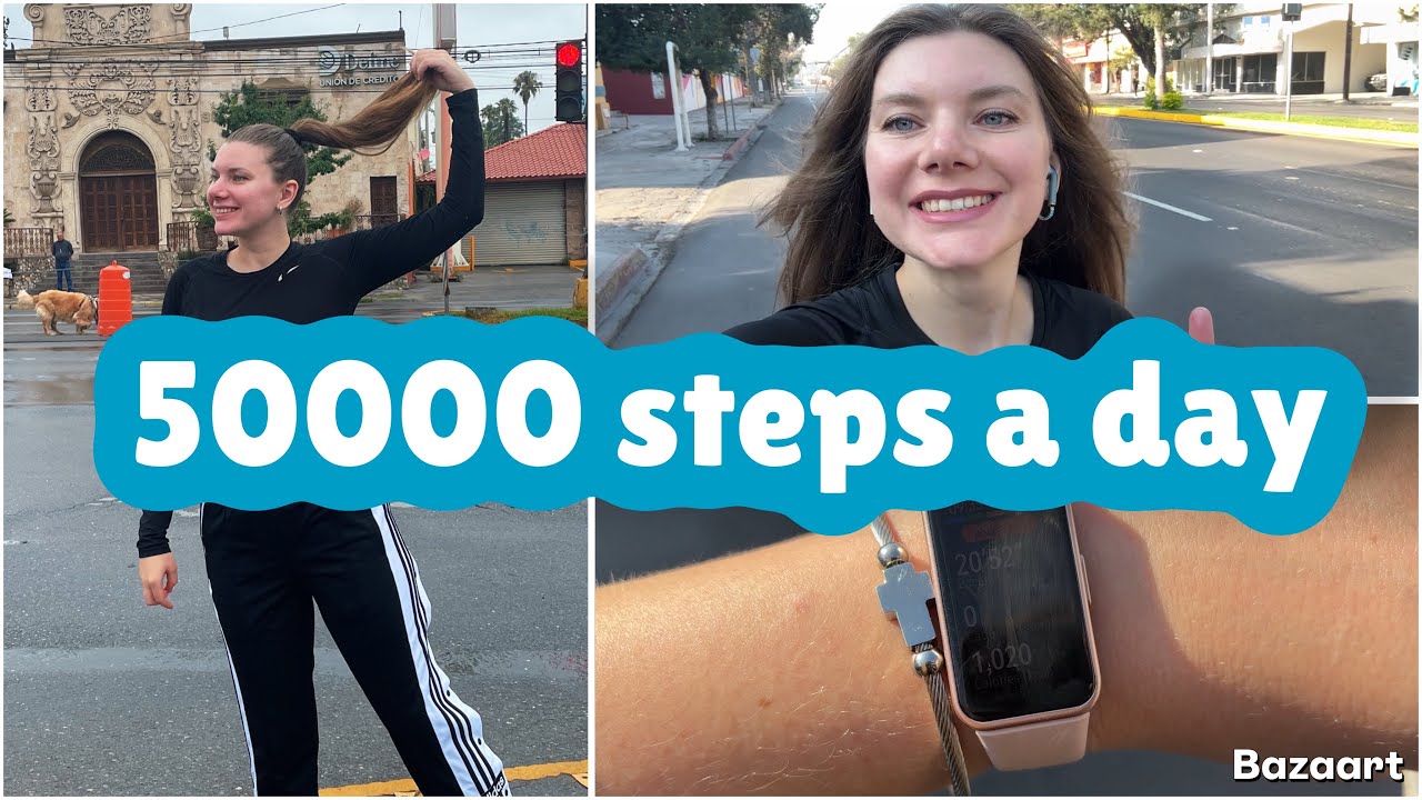 50000 steps in a day challenge | weight loss journey | diet vlog ...