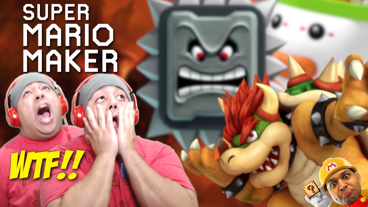 THESE F#%KING LEVELS ARE STRAIGHT FROM HELL!!! [SUPER MARIO MAKER] [#71 ...