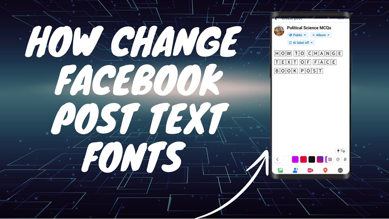How to change Facebook post text fonts | Stylish Text Maker Tutorial ...