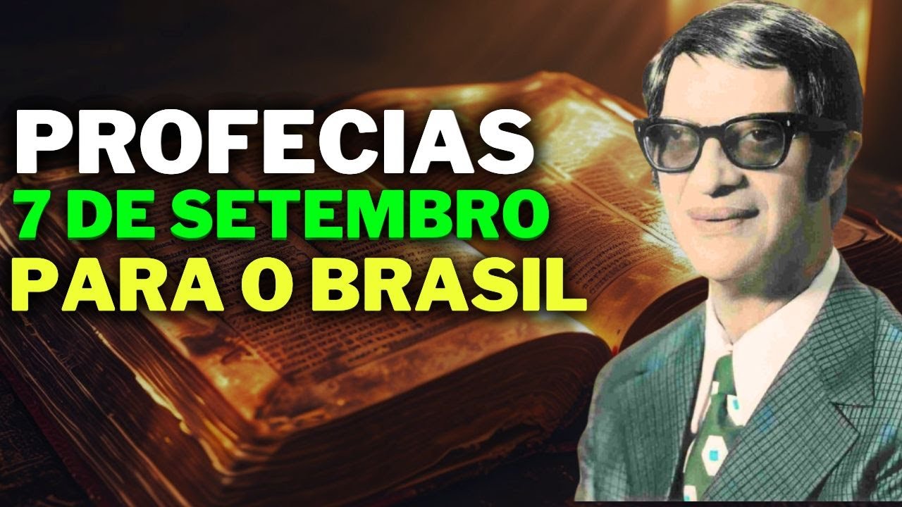 7 DE SETEMBRO: Tudo que o XICO XAVIER previu para o BRASIL, já COMEÇOU ...