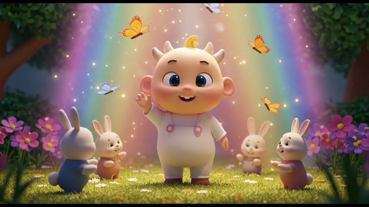 Baby Moo and the Daisy Dance | Nursery Rhyme for Toddlers Sing Along 🐮🌼 ...